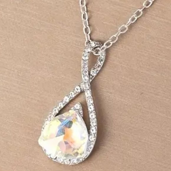 Jewelry | 443 Creative Water Drop Pendant Necklace Water Drop Shape ...